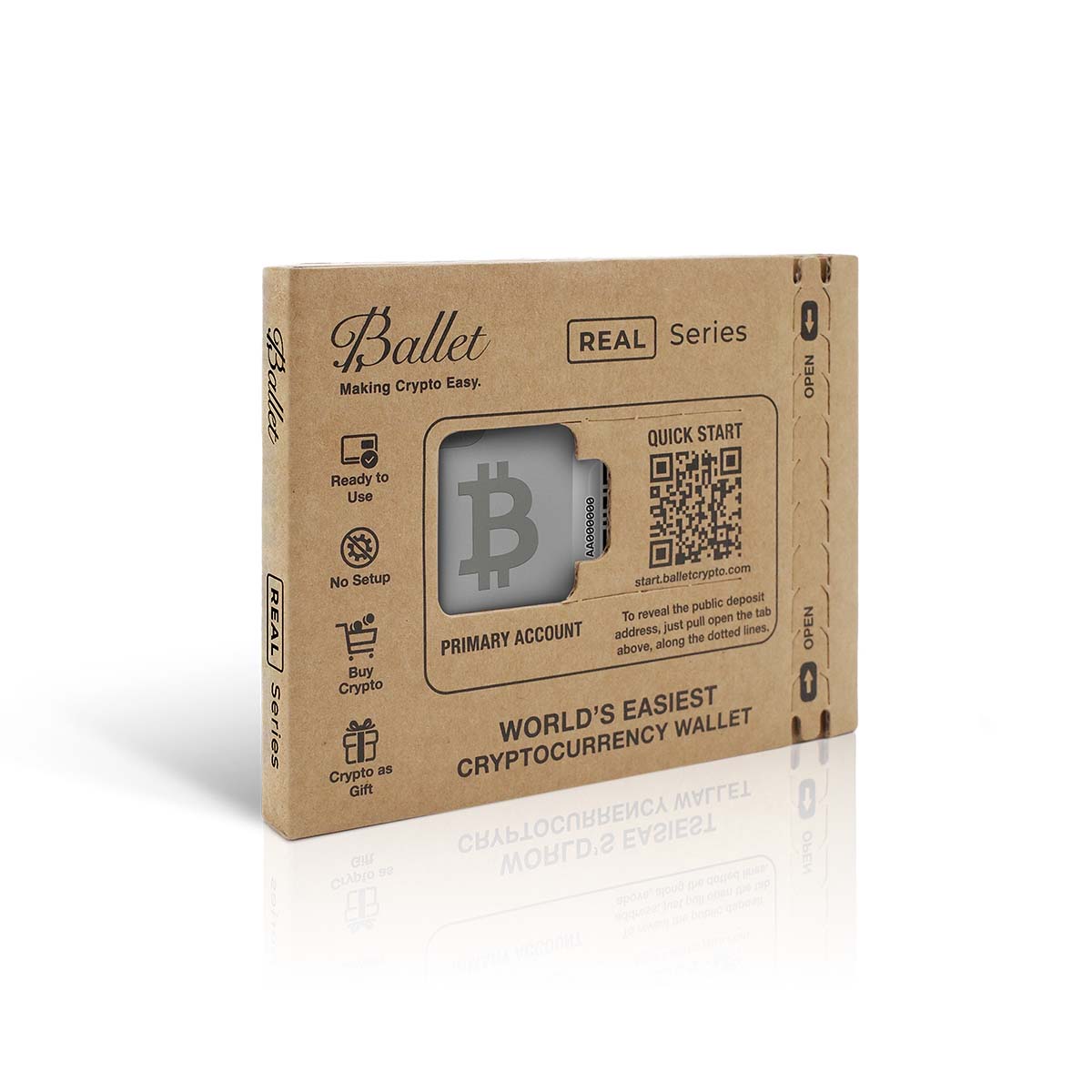 Ballet REAL series cryptocurrency wallet – BitcoinWalletSG